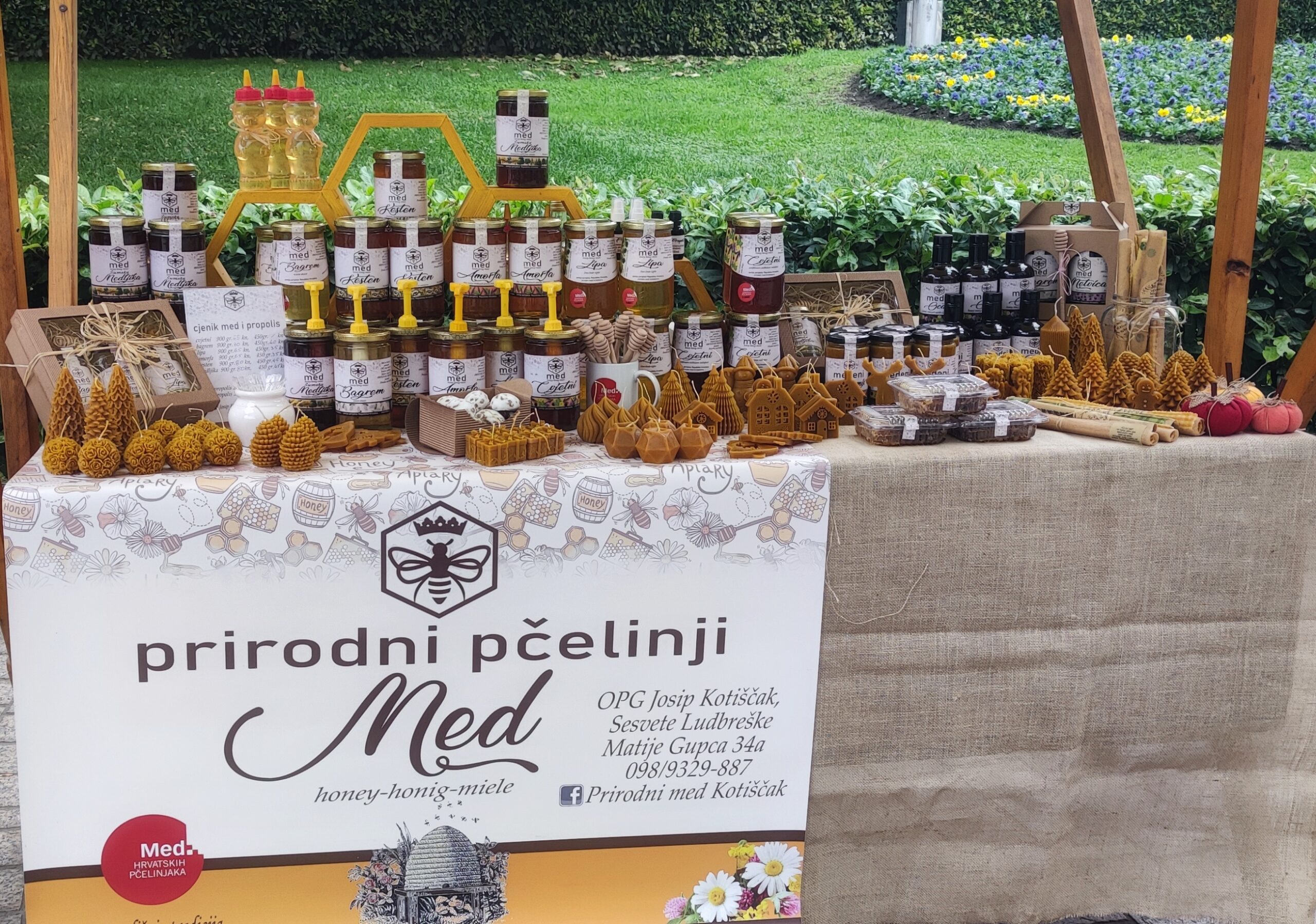 OPG Josip Kotiščak - production & sale of honey and bee products